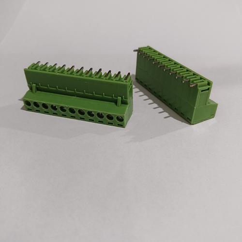 Jual Terminal blok 11 pin 5.08 mm plugable connector konektor hijau ...