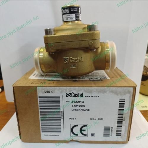 Jual Check Valve Castel 1-5/8" Ods CAT.3122/13 Made in ITALY - Jakarta ...