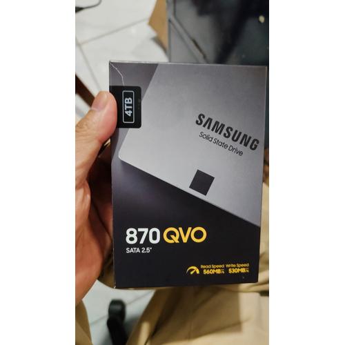 Jual SAMSUNG SSD 870 QVO 4TB SAMSUNG GARANSI RESMI - Jakarta Pusat ...