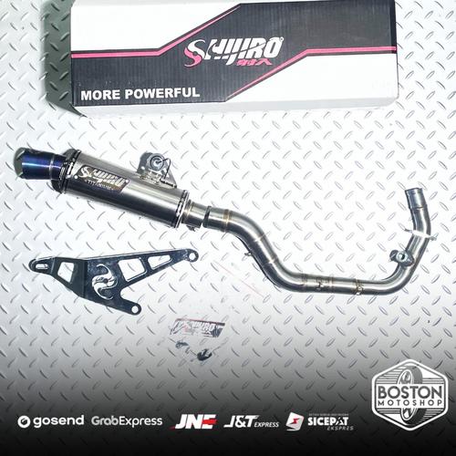 Jual Knalpot Shijrio CT BM Power Titanium Vespa Sprint Primavera LX S ...