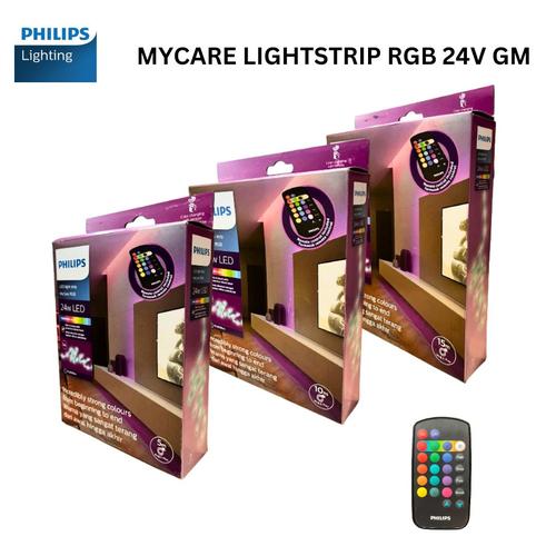 Jual PHILIPS LED Strip Light Strip MYCARE RGB 24Watt w/ REMOTE - 5 ...