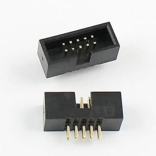 Jual DC3-10P SOCKET SOKET PIN IDC 2x5 10PIN BOX HEADER MALE ISP JTAG - Kota Semarang - azzam ...