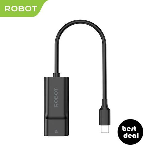 Jual ROBOT EA10C USB-C Ethernet Adapter LAN Network RJ45 10/100Mbps ...