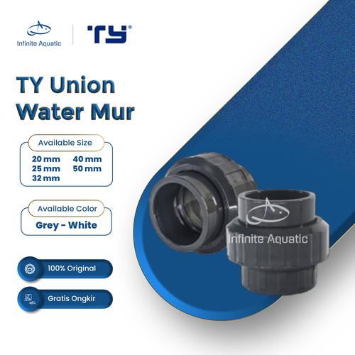 Jual TY Union Water Mur / Watermur Pipa Pipe U – PVC by 3 Pawns - Grey, 25 mm - Kota Medan ...