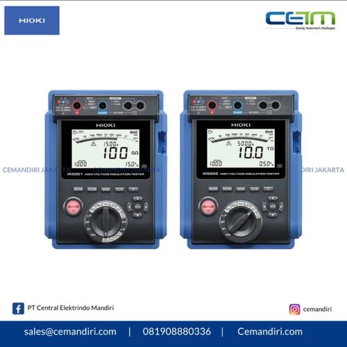 Jual HIOKI IR5050 KIT, IR5051 KIT HIGH VOLTAGE INSULATION TESTER ...