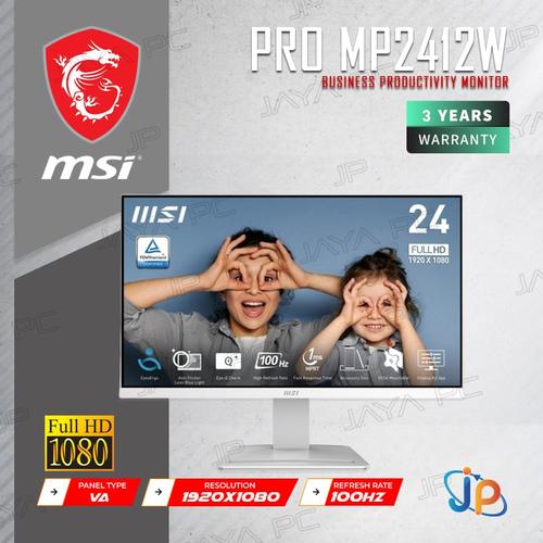 Promo Monitor MSI LED PRO MP2412W - Full HD 24" Inch Cicil 0% 3x ...