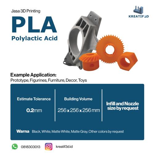 Jual 3D PRINTING / 3D DESIGN / PLA + / FDM / PROFESSIONAL GRADE - Black ...