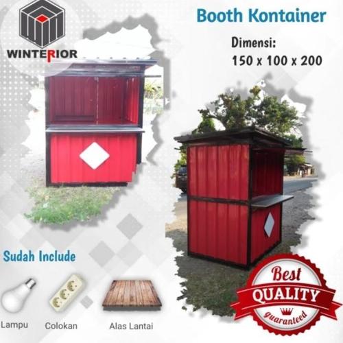 Jual Booth Container / Gerobak Kontainer / Gerobak Booth / Stand ...