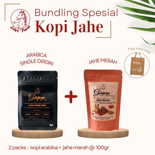 Jual KOPI JAHE - Kopi Girijaya Arabica Single Origin (Ground) x Jahe Merah Instan Premium Less ...