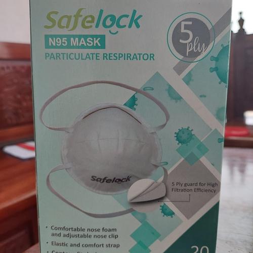 Jual Safelock Masker N95 Respirator - Jakarta Barat - Albarack Medika ...