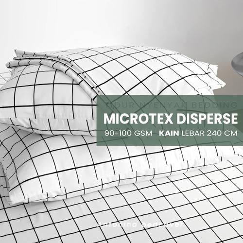 Jual KAIN MICROTEX DISPERSE AESTHETIC KOTAK KOTAK KAIN SPREI METERAN ...