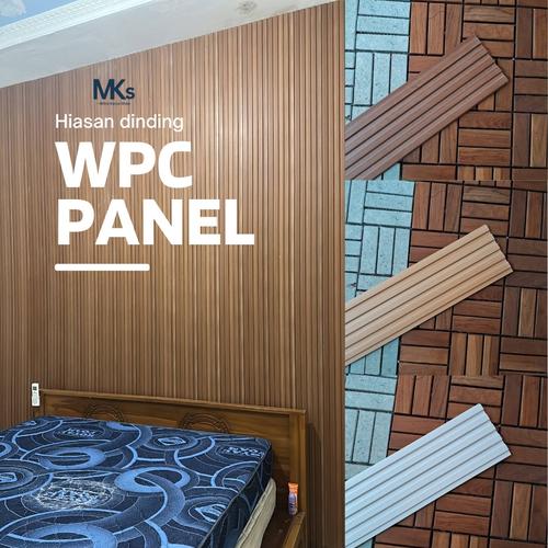 Promo Wood Panel 300cm WPC- Hiasan dinding per lembar - wpc-coklat ...