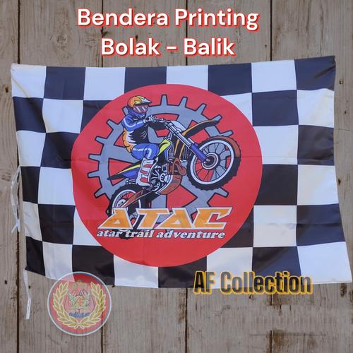 Jual Bendera Printing 2 Muka Bolak-Balik - 35 cm x 52,5 cm - Jakarta ...