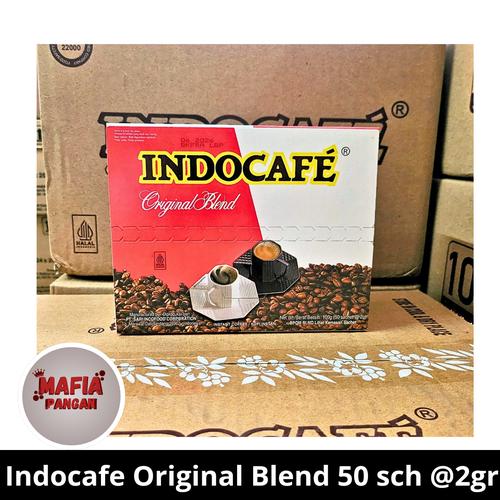 Jual Kopi Indocafe Original Blend 50 sachet @ 2 gram - Kota Surabaya - Jubek Second Original ...