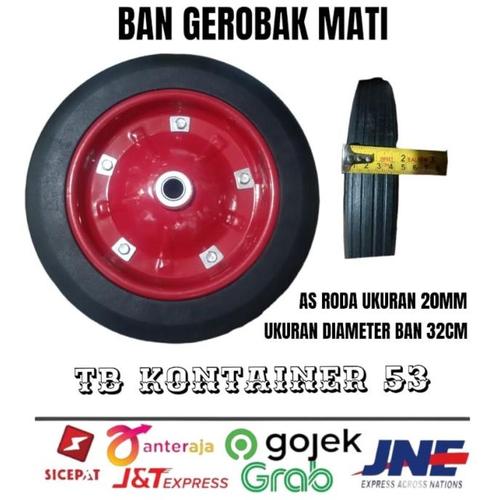 Jual BAN RODA GEROBAK DORONG MATI / TANPA ANGIN - BAN GEROBAK ARTCO ...