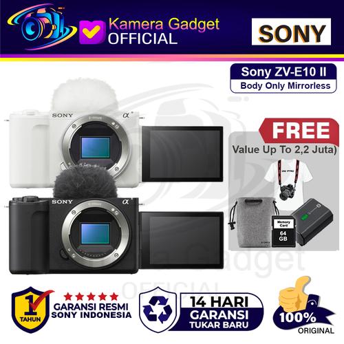 Promo Sony ZV-E10 II Body Only Mirrorless Camera Sony Sony ZVE10 ZVE 10 ...