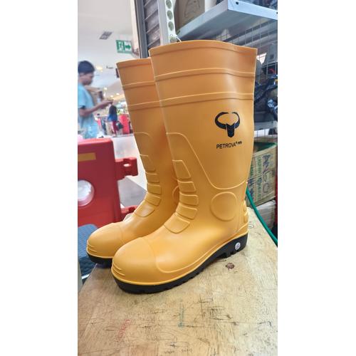 Jual Sepatu safety boot karet kuning petrova pro - Jakarta Barat ...