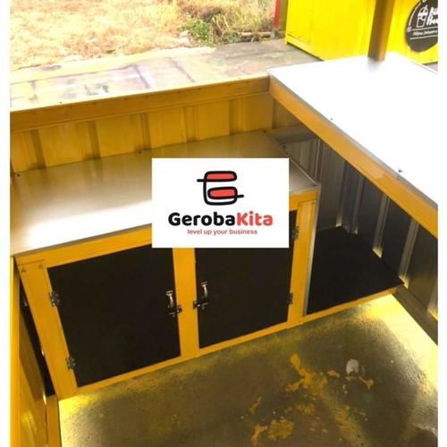Jual Jual Booth kontainer dengan roda Booth container custom roda ...