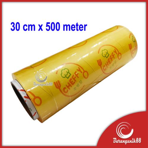 Promo Plastic Wrap Cheffy Besar Plastik Wraping Pembungkus Sayur atau ...