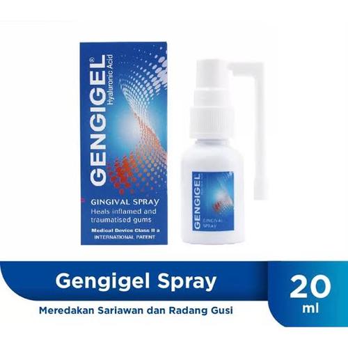Jual Gengigel Gingival Spray Hyaluronic Acid SPRAY 20ml - Kota Surabaya ...