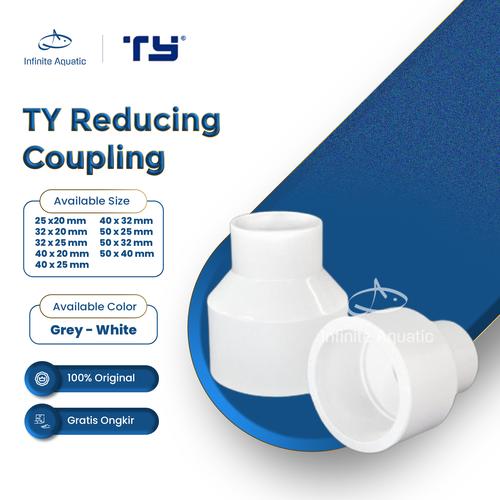 Jual TY Reducing Coupling / Reducer / Vlok sok Pipa Pipe U – PVC by 3 ...
