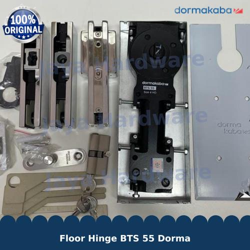 Jual Floor Hinge Engsel Tanam Dorma BTS 65/GD 55 Set Patch Fitting - Kota Tangerang - Jaya ...