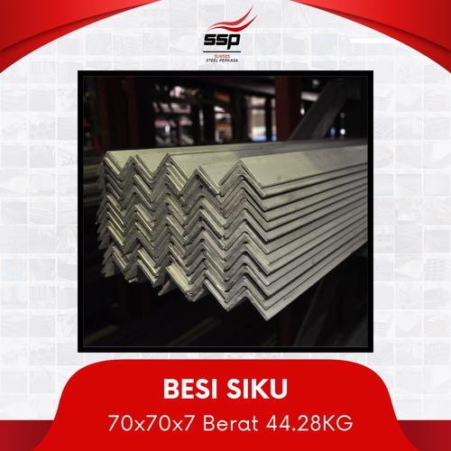 Jual Besi Siku ISPAT 70 x 70 x 7 x 44.28 KG (Sertifikat) - Jakarta Barat - Sukses Steel Perkasa ...