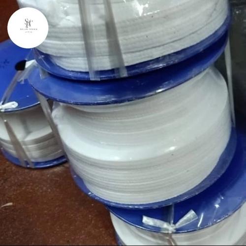 Jual Gland Packing Pure PTFE 25mm x 25mm ( Gland Packing Teflon) putih ...