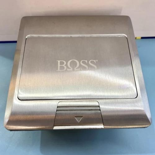 Jual STOP KONTAK LANTAI BOSS TRIPEL OUTLET DATA CAT6 / 3 MODUL OUTLET ...