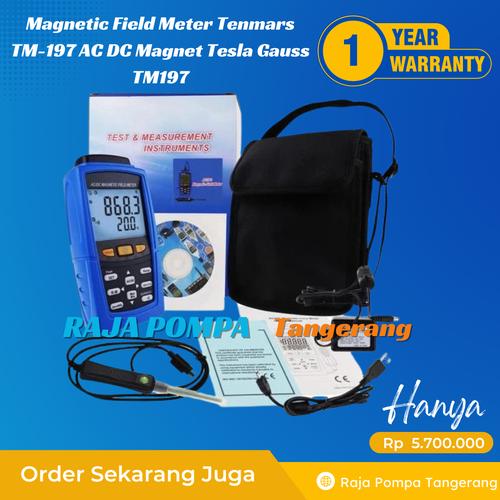 Jual Tenmars TM-197 AC / DC Magnetic Field Meter Gaussmeter Teslameter ...