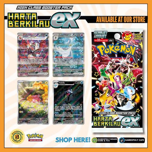 Jual Pokemon Card Game Indonesia - Harta Berkilau ex [sv4a] Booster - Booster Box - Kab ...
