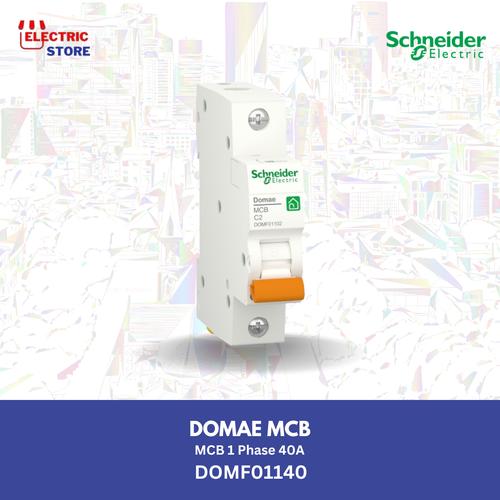 Jual Schneider Electric DOMAE MCB Listrik 1 Phase 40A - DOMF01140 ...