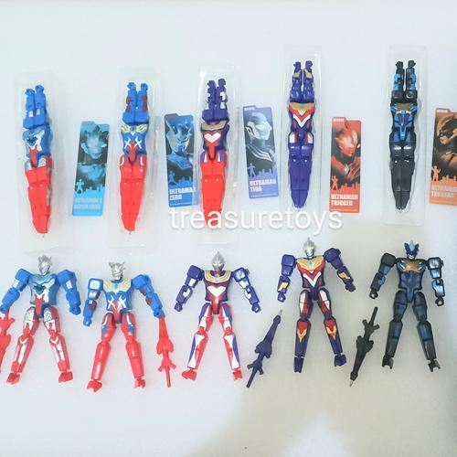 Jual ultraman ballpoint figure pen pulpen robot bolpen figur zd toys ...
