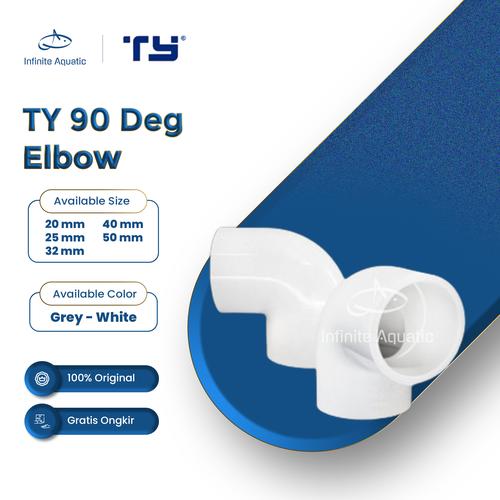 Jual TY 90 Deg Elbow Knee / Keni / L Pipa Pipe U – PVC by 3 Pawns ...