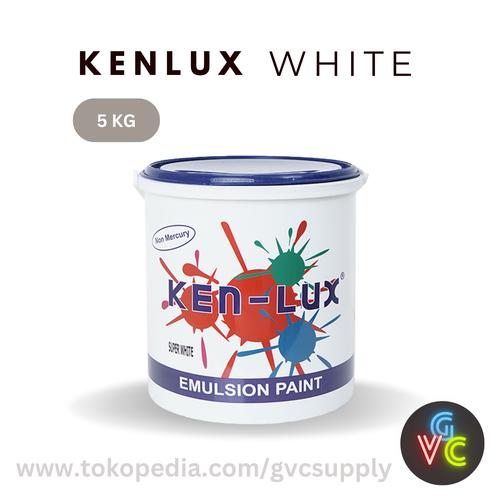 Jual Kenlux Emulsion Paint White 5 KG / Kenlux Cat Tembok Putih 5 KG ...