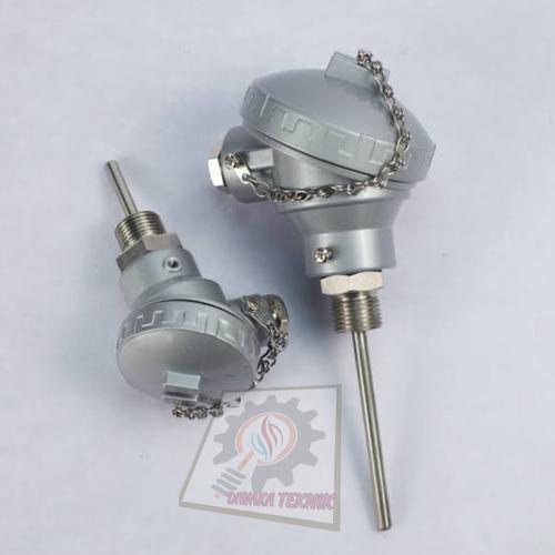 Jual Thermocouple Head Besar type K 6 x 50mm, Drat 1/2 NPT - Kota ...