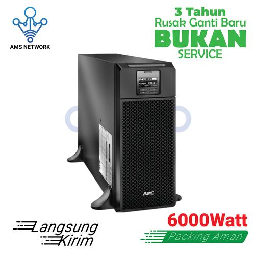 Promo UPS 6000 Watt APC Online APC SRT6KXLI SRT 6000 XLI 6000VA - 4 ...