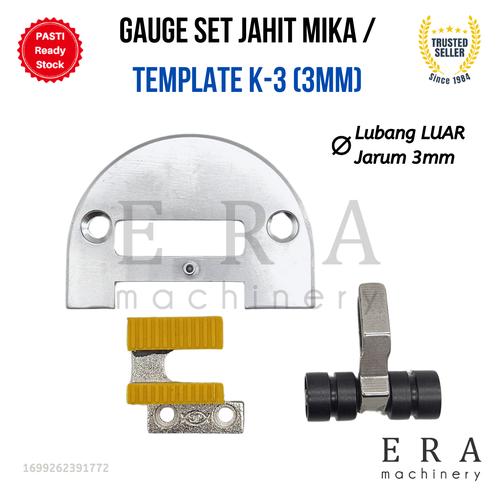 Jual gauge set TEMPLATE K3 getset jahit MIKA Template K-3 mesin jahit ...