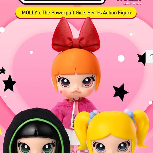 Jual [READY] Pop Mart MOLLY × The Powerpuff Girls Series Action Figure ...