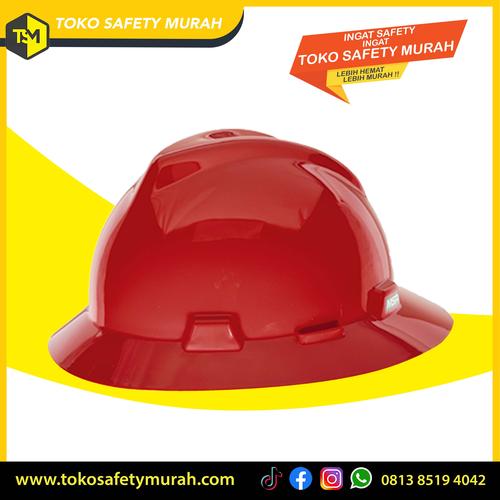Jual Helm MSA Lokal Full Brim Fastrack / Helm Proyek Safety Fullbrim ...