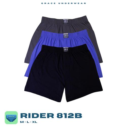 Jual Celana Boxer Rider Premium Comport R 812 B Isi-1 PCS bahan 100% ...