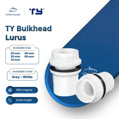 Jual TY Bulkhead Lurus Fitting Vault Ring Pipa Pipe U – PVC by 3 Pawns ...