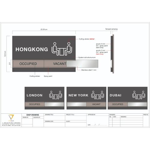 Jual Meeting Room Acrylic + Aluminum Slot System stainless - Jakarta ...