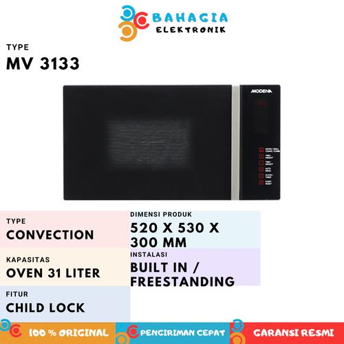 Jual Modena MV 3133 - Microwave oven dan convection 32 liter - Jakarta ...