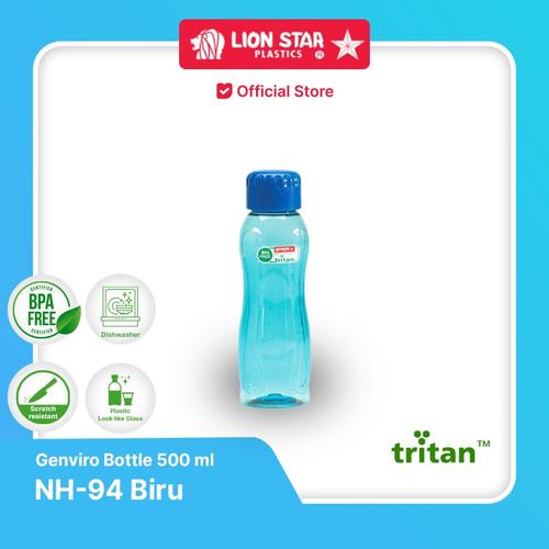 Promo LION STAR Botol minum Genviro Bottle 500 ml NH-94 - Merah - Kab ...