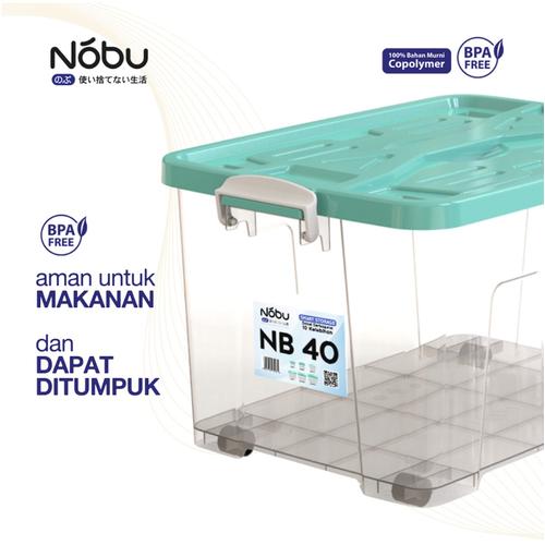 Jual BOX CONTAINER 40 LITER + RODA - Kontainer Box / Container Box ...