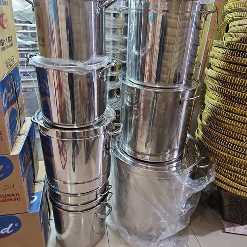 Jual panci air stainless tinggi semua ukuran 20 liter sampai 200 liter ...