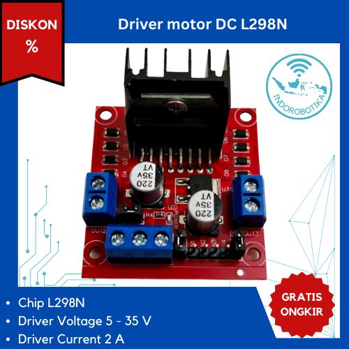 Jual L298N dual h bridge dc stepper sebagai dc motor driver - Kota ...