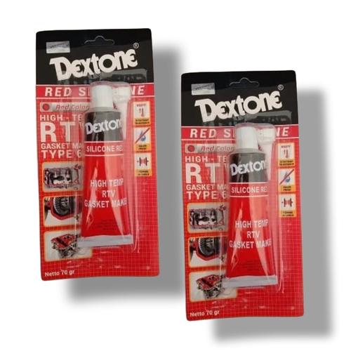 Jual Lem Dexton Silicone Red / High Temp RTV Gasket Maker - Kota Padang ...