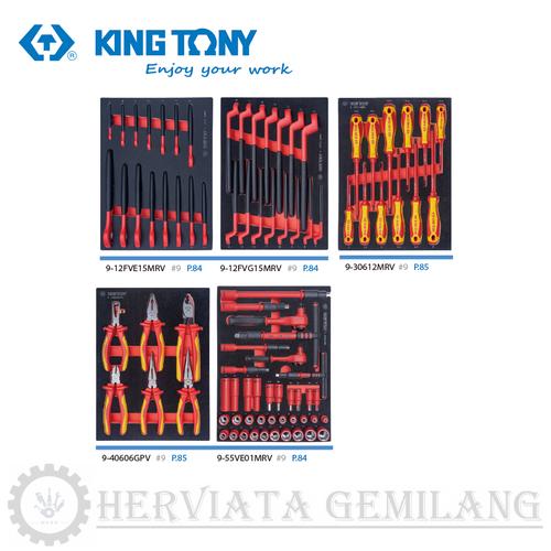 Jual KING TONY 934-086MRVD 84 pcs VDE Insulated Tool Set with EVA FOAM for Electric Cars ...